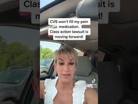 Class action lawsuit against CVS for not filling patients pain medications.
