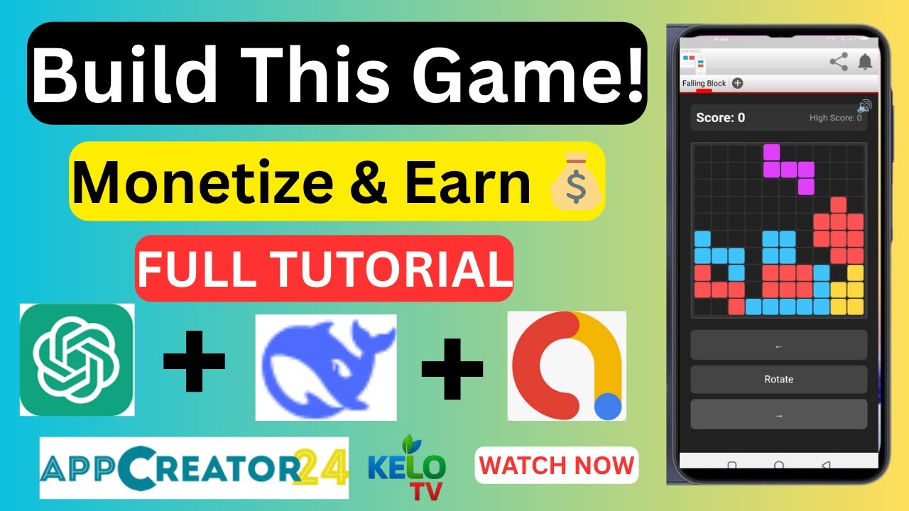 How to Build a Falling Block Puzzle Game with HTML, CSS & JavaScript (Full Tutorial)