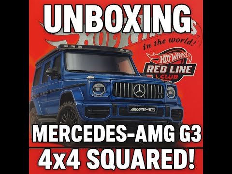 🔥 Hot Wheels RLC Mercedes G 63 4x4 Squared – Epic Unboxing & Review