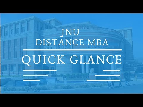 Jaipur National University (JNU) Distance MBA | 2020-2021 | Quick Overview