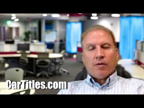 What is a court ordered title for a vehicle