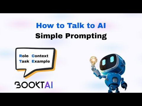 How to Talk to AI: Simple Prompting for Beginners by BooktAI