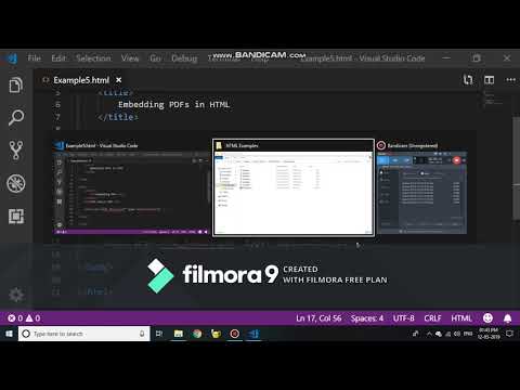 How to embed PDFs in HTML?