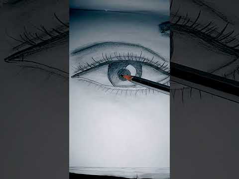 eye drawing translation #shorts @Aryan Verma studios