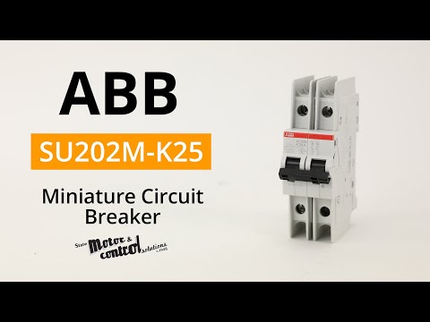 ABB SU S202M K25 Miniature Circuit Breaker