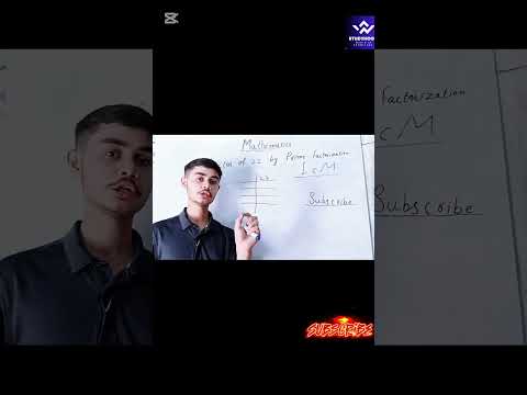 🧮 Prime Factorization of 22 Numbers 🔢 | Easy Method ✨🔥#shorts