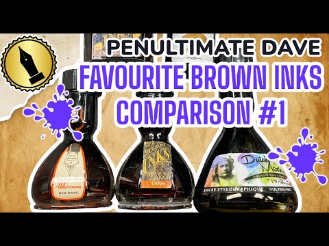 Penultimate Daves Favourite Brown Inks #1