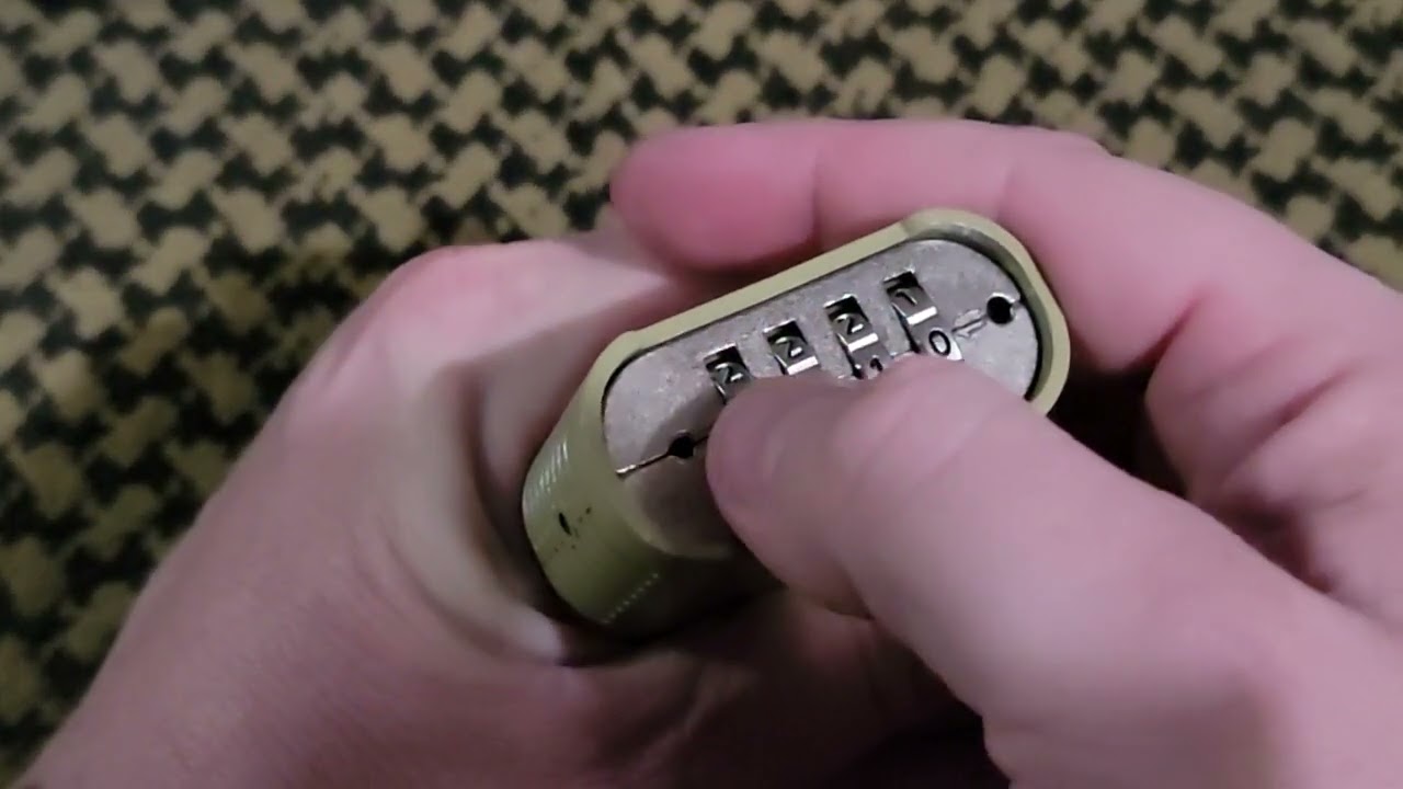 (7) Master Lock 875 decoded