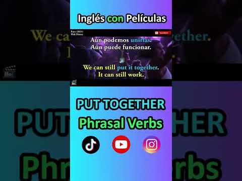 Aprende Phrasal Verbs con Raya y el Último Dragón - Put together #Short #Raya #PhrasalVerbs