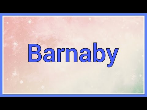 Barnaby | Name Origin Variations