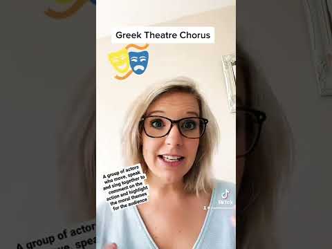 Greek Theatre Chorus #drama #theatre #learn