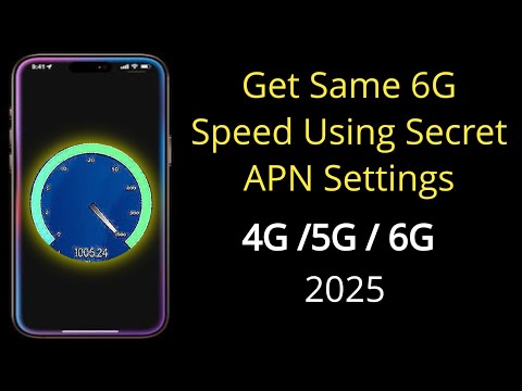 Hidden APN 2025 Settings That Deliver 6G Speeds