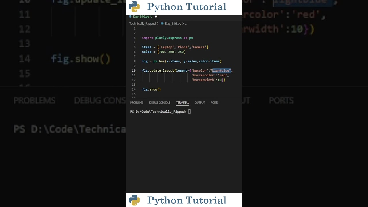 Customize Plotly Legend | Python Tutorial