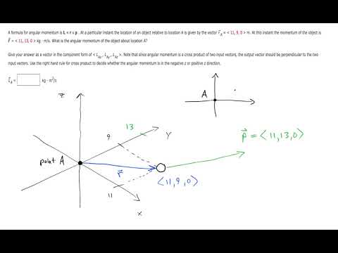 Cross Product for Angular Momentum
