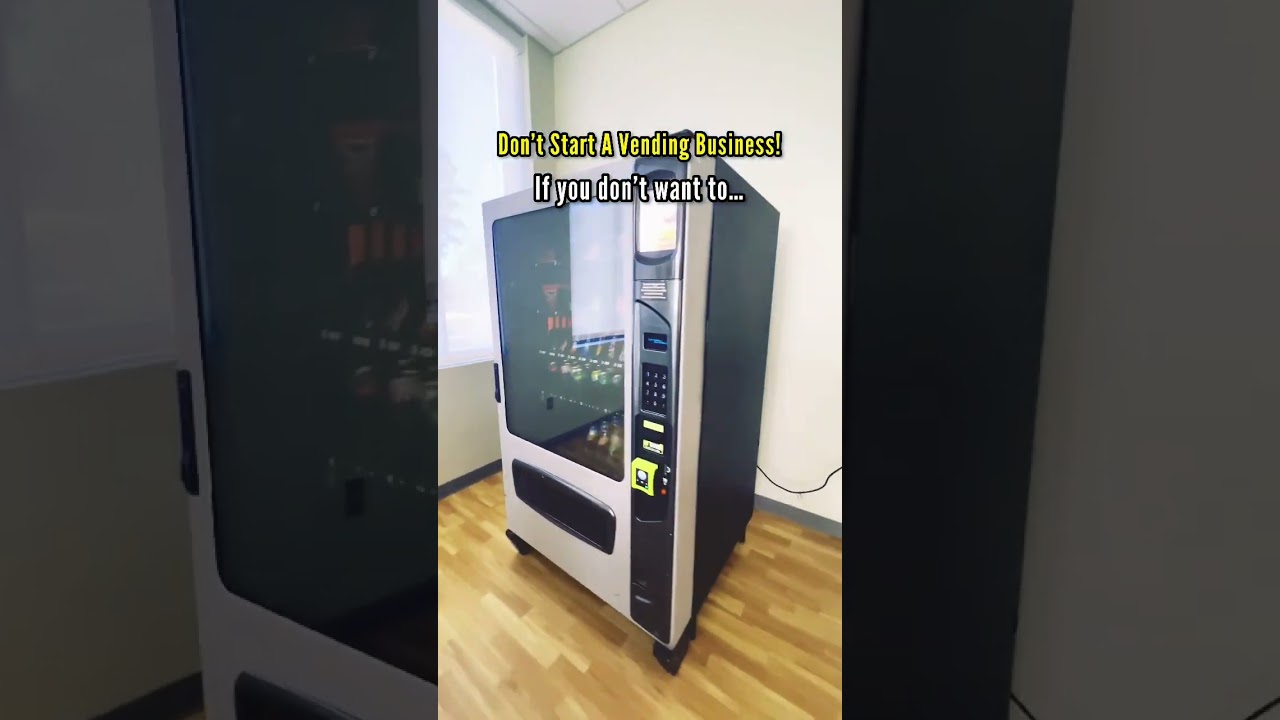 3 Reasons Not To Start A Vending Machine Business! #sidehustleideas