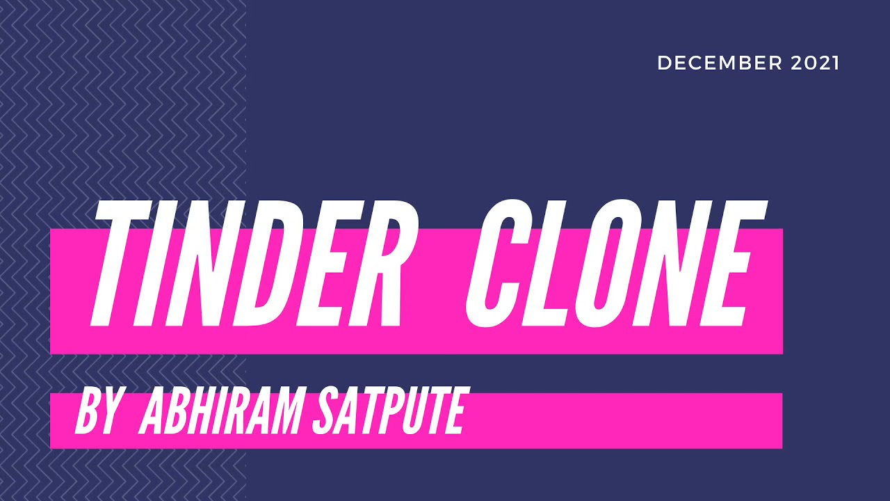 Tinder Clone (FULL DEMONSTRATION) - React Native App