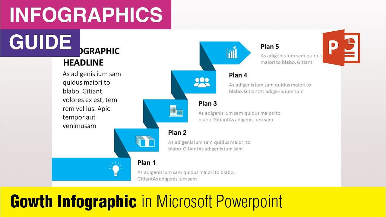 Business Growth Plan Presentation Infographic Template #powerpoint Tutorial #ppt