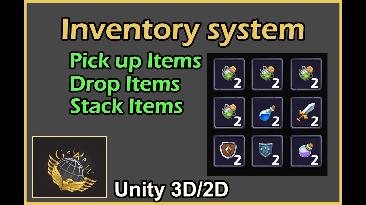 Unity Inventory System - Tutorial (2022)