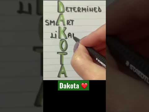 Meaning of the name DAKOTA #meaning #name #dakota