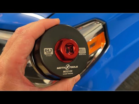MotivX Oil filter & funnel tool review and use for Toyota Lexus