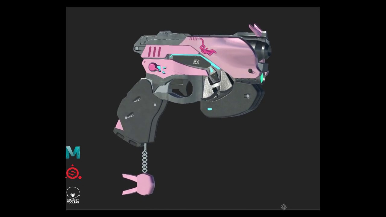 3D D.va gun - Final Reel