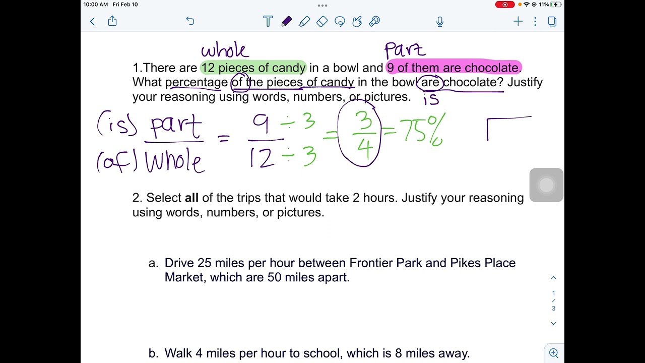 #1 of the Unit 3 Practice Test