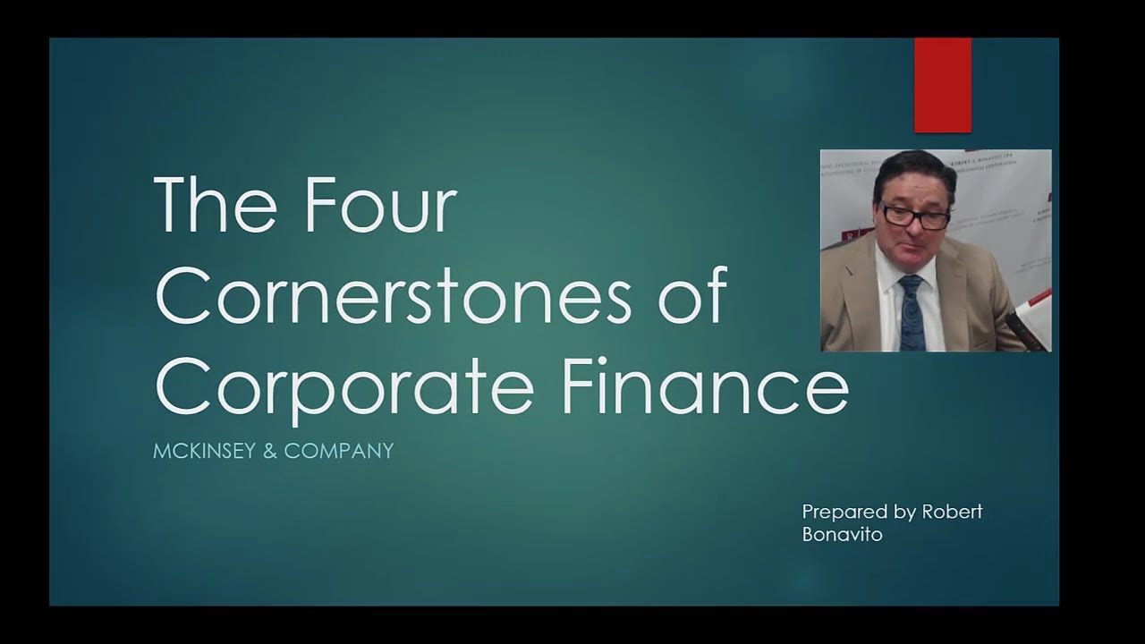The Four Cornerstones of Corporate Finance: How To Create Real Value
