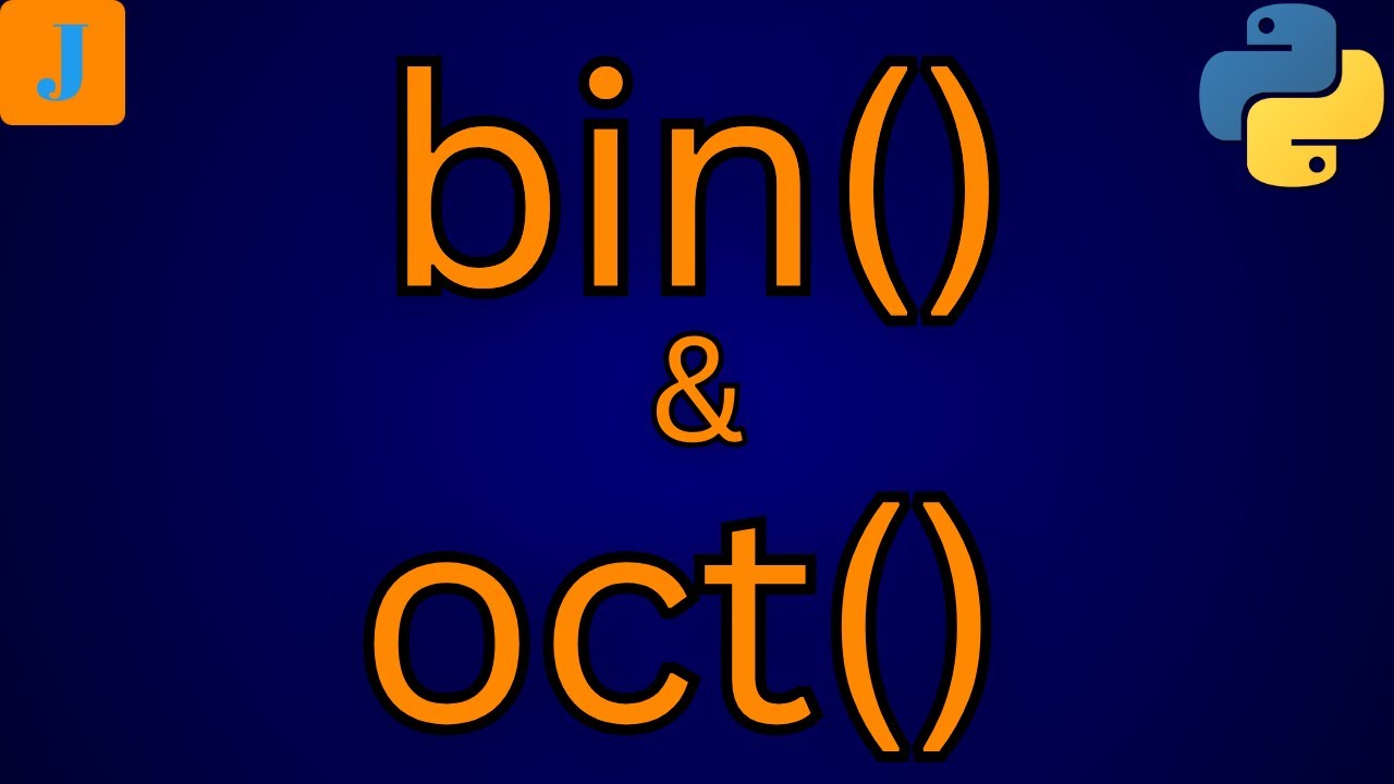 Python bin and oct Functions