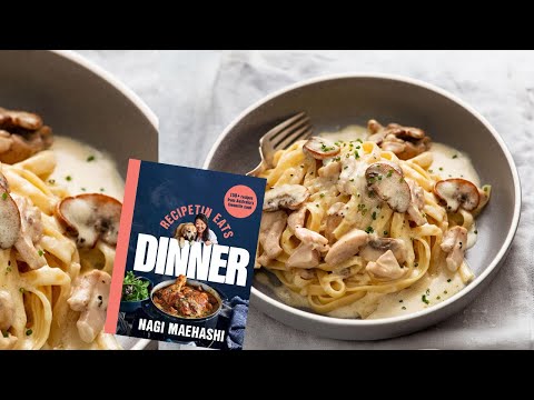 Creamy Chicken & Mushroom Fettuccine