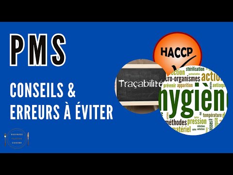 LE PLAN DE MAÎTRISE SANITAIRE (PMS)