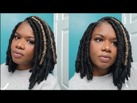 The Most NATURAL Faux Locs Tutorial | Faux Locs Bob