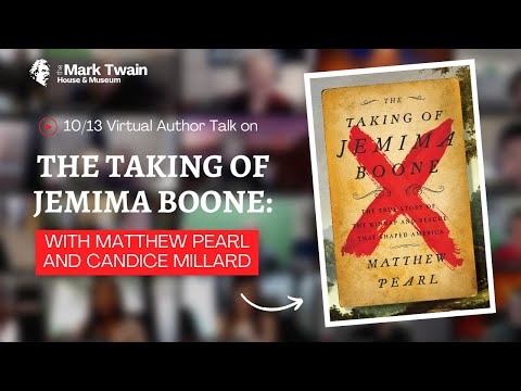 THE TAKING OF JEMIMA BOONE: Matthew Pearl with Candice Millard
