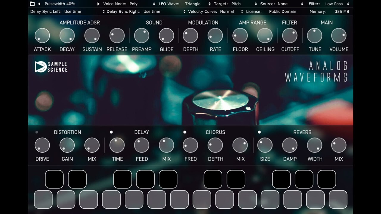 SampleScience releases Analog Waveforms v2 - free virtual instrument for macOS and Windows