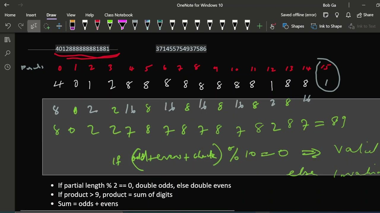 3. Luhn Algorithm Explained