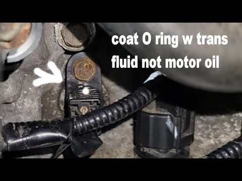 How to Replace Input or Mainshaft Speed Sensor in Transmission | P0716 ...