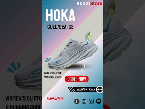 𝐇𝐎𝐊𝐀 𝐖𝐨𝐦𝐞𝐧'𝐬 𝐂𝐥𝐢𝐟𝐭𝐨𝐧 𝟗 𝐑𝐮𝐧𝐧𝐢𝐧𝐠 𝐒𝐡𝐨𝐞𝐬 #hoka #shoes #clifton9