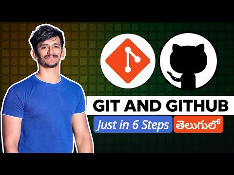 Git & GitHub Full Course in 6 Easy Steps with Real Examples | Git & GitHub in Telugu