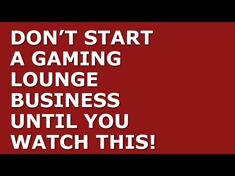 How to Start a Gaming Lounge Business | Free Gaming Lounge Business Plan Template Included