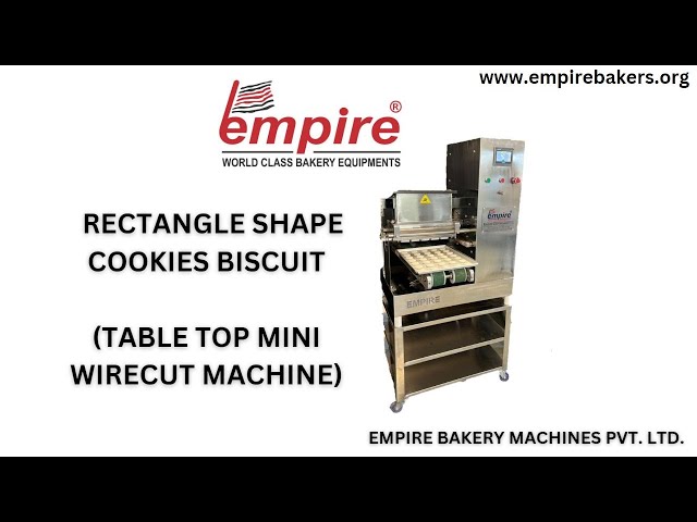 High Speed Cookie Wire Cut - Bakery Biscuit Machine Manufacturer from ...