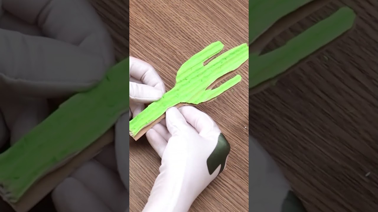 DIY a DESERT 3D Story for KIDS with cardboard!