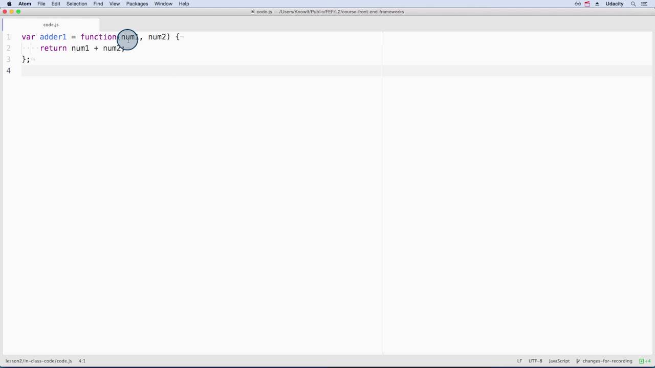 Constructor Function