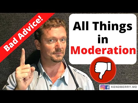 "All Things in Moderation" is TERRIBLE Advice (Sugar Addiction Help)