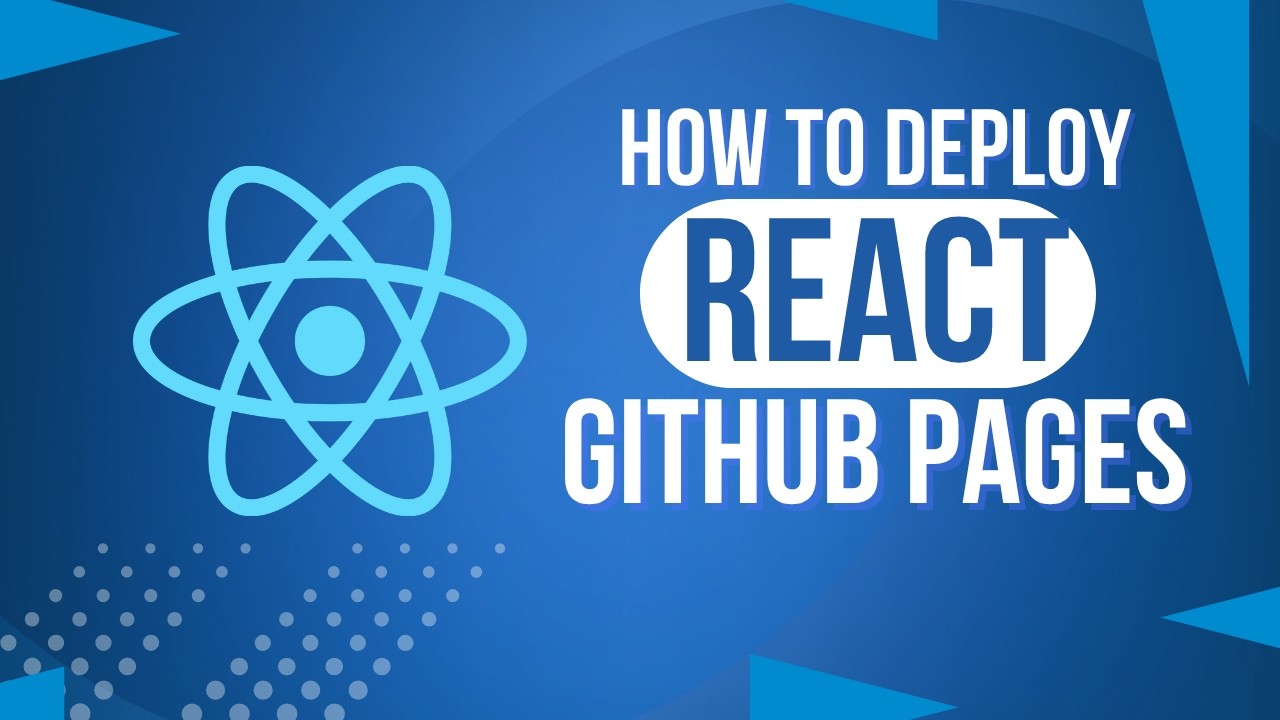 How to Deploy React to GitHub Pages (Step-by-Step Guide) | gh-pages Tutorial