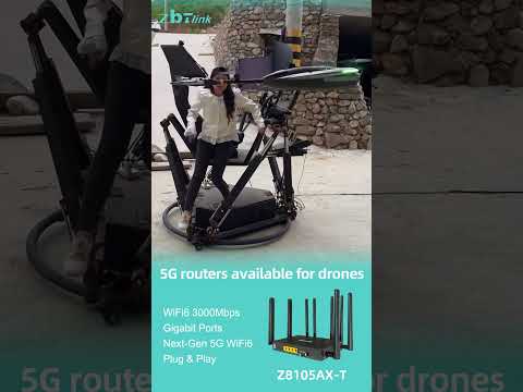 No More 'Signal Lost' for Drones: 5G SA/NSA CPE Router + WiFi 6 = Fly Beyond Imagination 🚁🌐