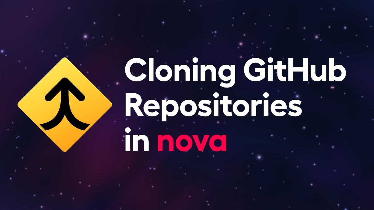 Cloning GitHub Repositories in Nova