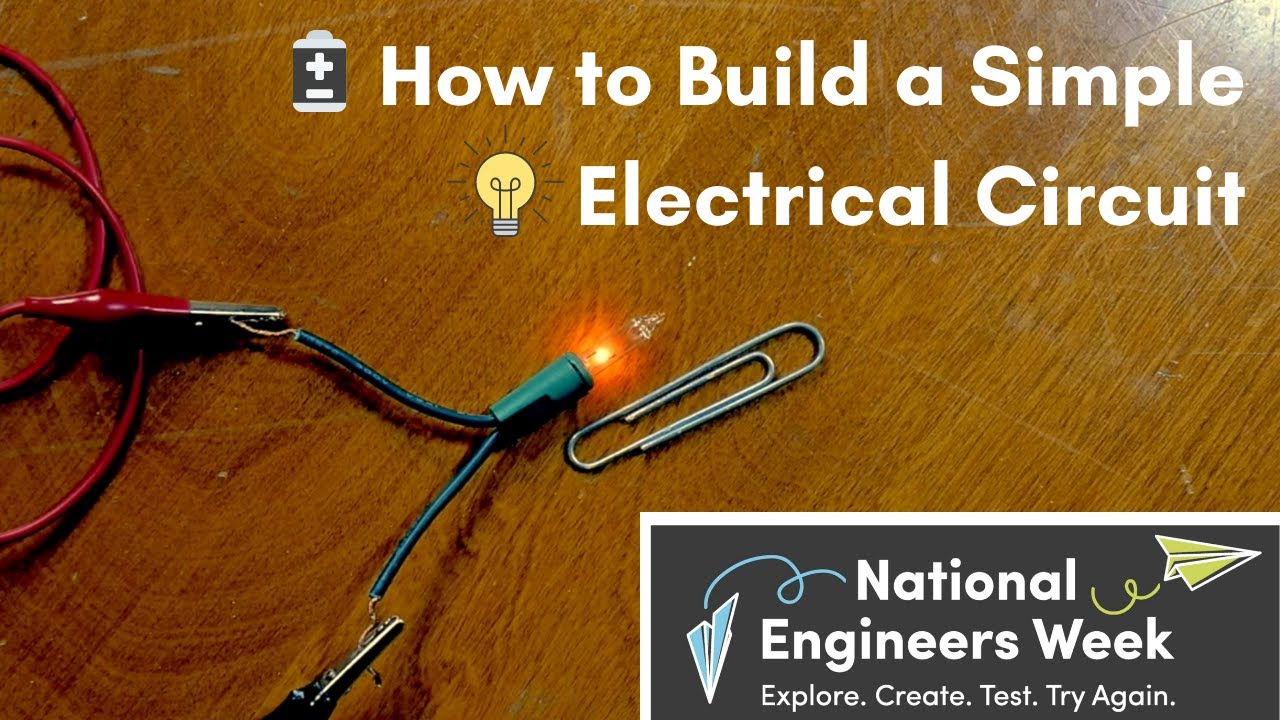 How to Build a Simple Electrical Circuit — At-Home Science Activity for Kids