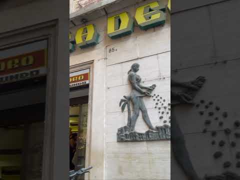 La Casa del Caffè al Pantheon, Tazza D'Oro, in Rome Italy (Heart of Rome Tour - Rick Steves)