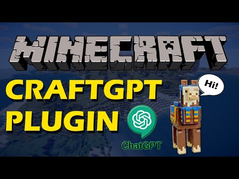 Utilise AI in Minecraft with CraftGPT Plugin