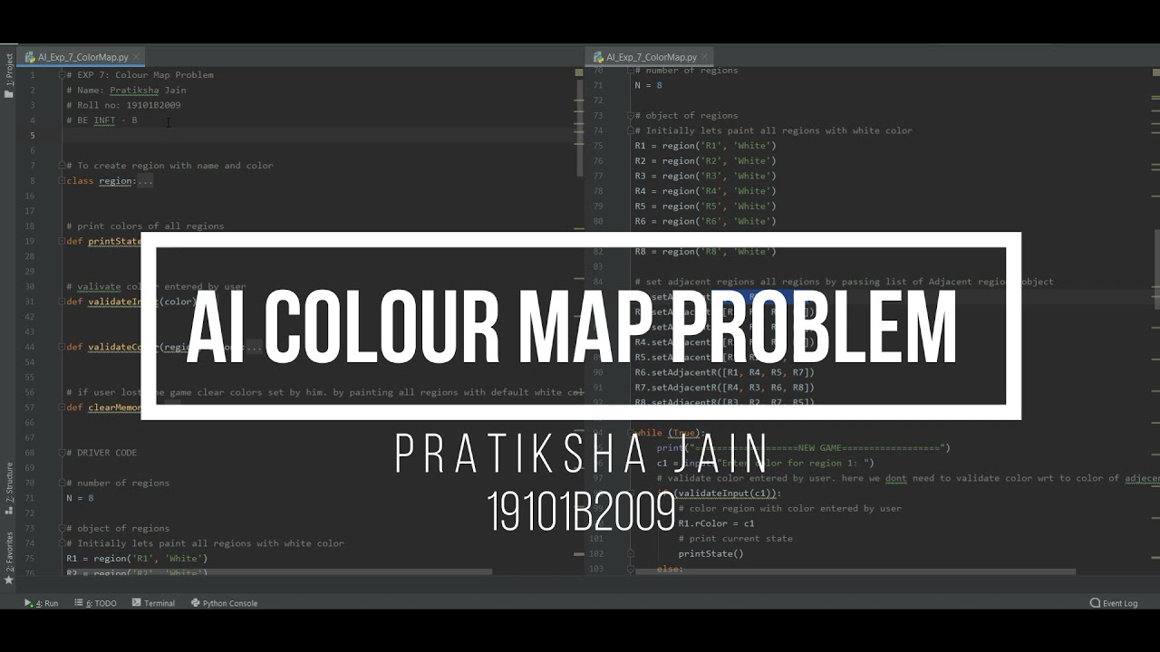 Artificial Intelligence | Color India Region on Map Python Code | Pratiksha Jain