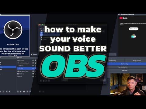 How to Make Your Voice Sound Better in OBS - Shure SM7b